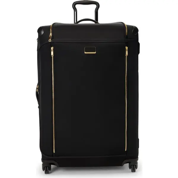 Tumi Voyageur Léger Large Dual Access Expandable Checked Luggage - Black/ Gunmetal