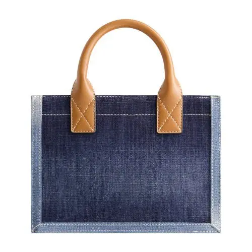 True Religion Modern Edge Denim Tote - Denim/blue