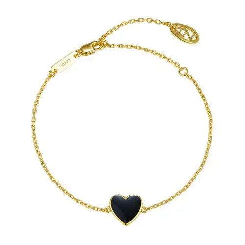 ANNA ZUCKERMAN Petit Love Bracelet - Black