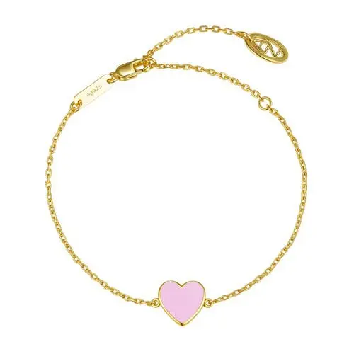 ANNA ZUCKERMAN Petit Love Bracelet - Pink