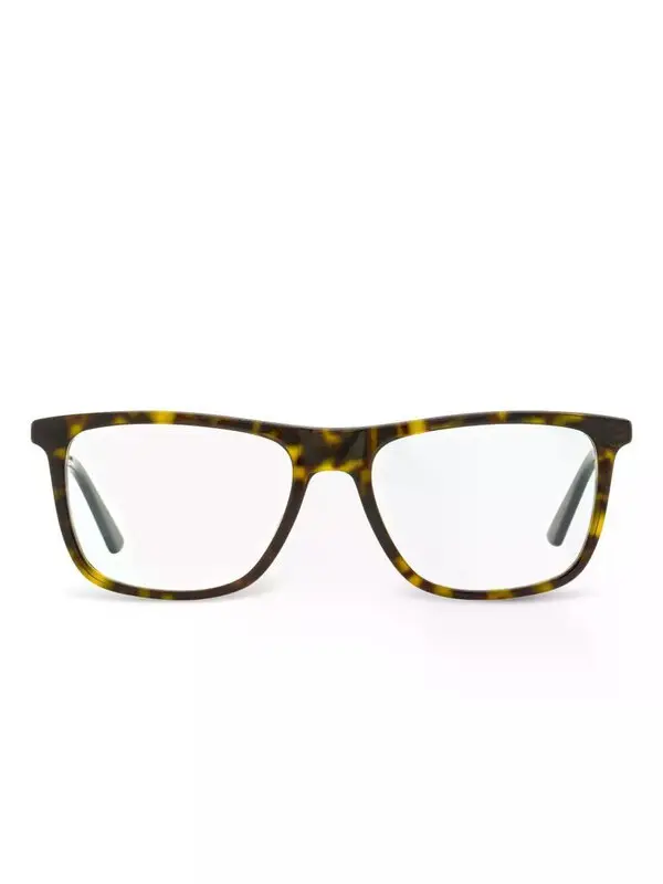 Gucci Rectangular-frame Glasses - Brown