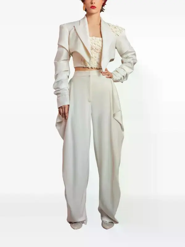 GABY CHARBACHY Embellished Draped Jumpsuit
