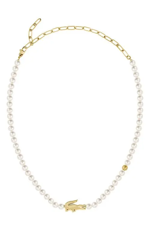 Lacoste Matchpoint Necklace - Gold