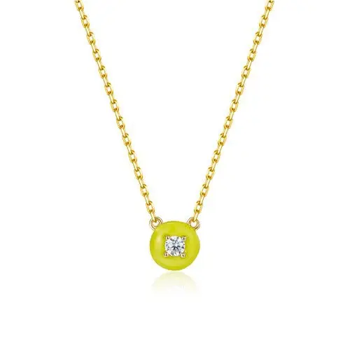 ANNA ZUCKERMAN Petit Cupcake Pendant Necklace - Yellow/yellow Gold