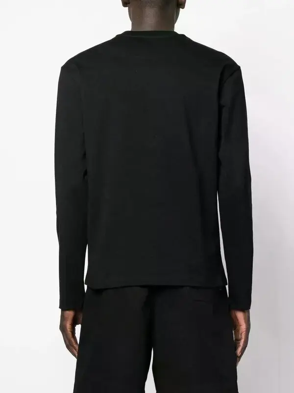 JIL SANDER Set Of 3 Long-sleeve Logo-patch T-shirts