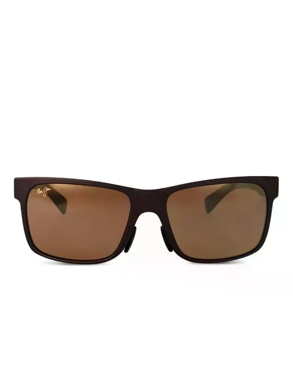 Maui Jim Rectangle-frame Sunglasses - Black