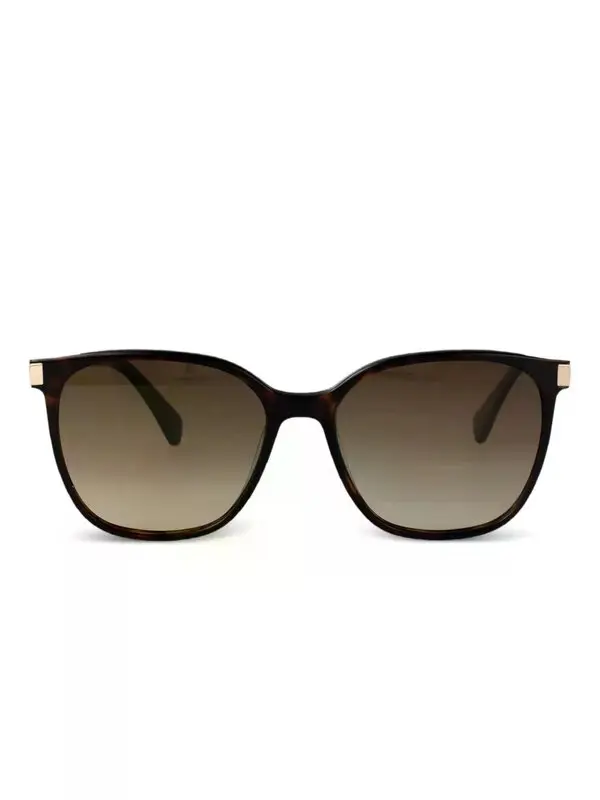 Longchamp Square-frame Sunglasses - Brown