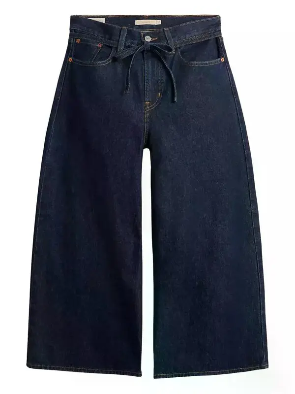 LEVI'S Tie-waist Cropped Jeans