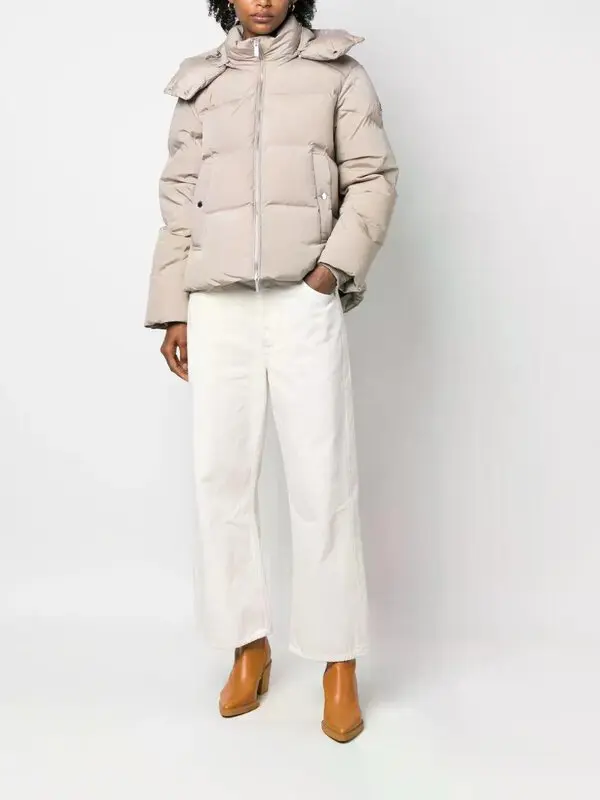 Woolrich Detachable-hood Padded Jacket