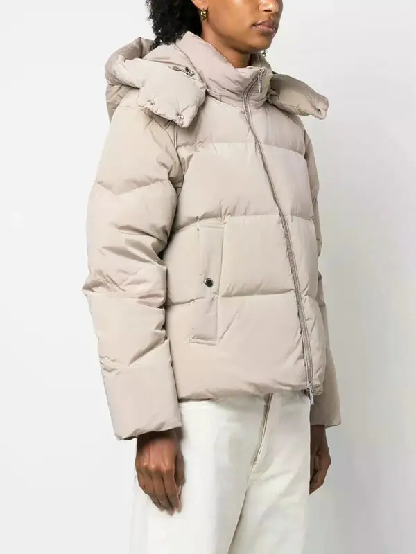 Woolrich Detachable-hood Padded Jacket