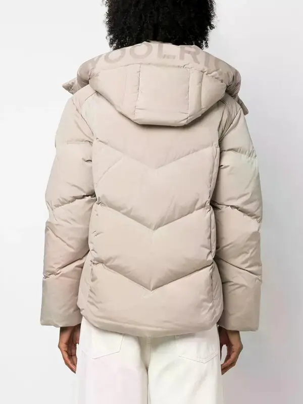 Woolrich Detachable-hood Padded Jacket