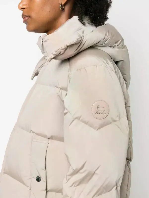 Woolrich Detachable-hood Padded Jacket