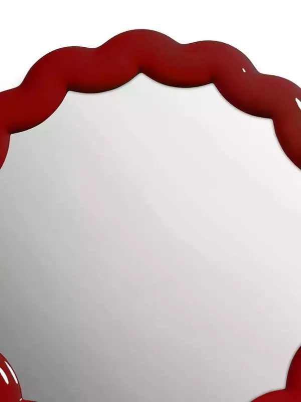 &K AMSTERDAM Zigzag Round Mirror
