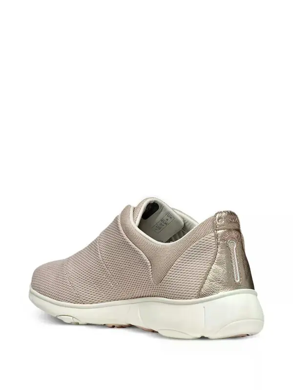 Geox Nebula 2.0 Mesh-panelled Lace-up Sneakers - Pink