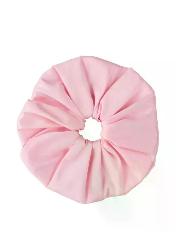 HAI Dupion Frill Scrunchie - Pink