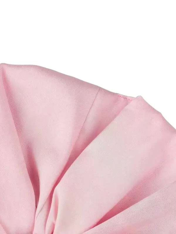 HAI Dupion Frill Scrunchie - Pink