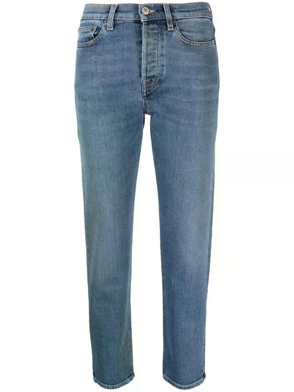 JEANERICA Classic High-waisted Cropped Jeans