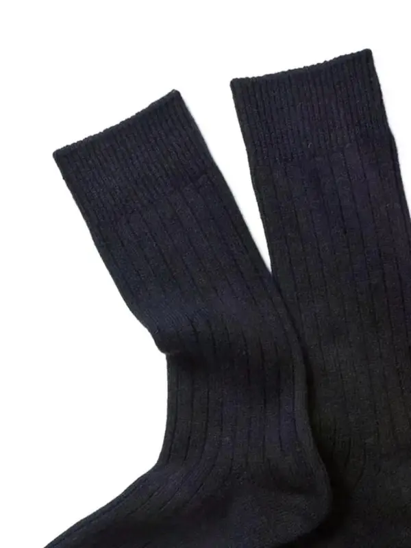 ROTOTO Ribbed Crew Socks