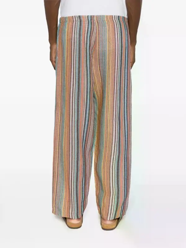 AMIR SLAMA Jacquard Wide-leg Trousers