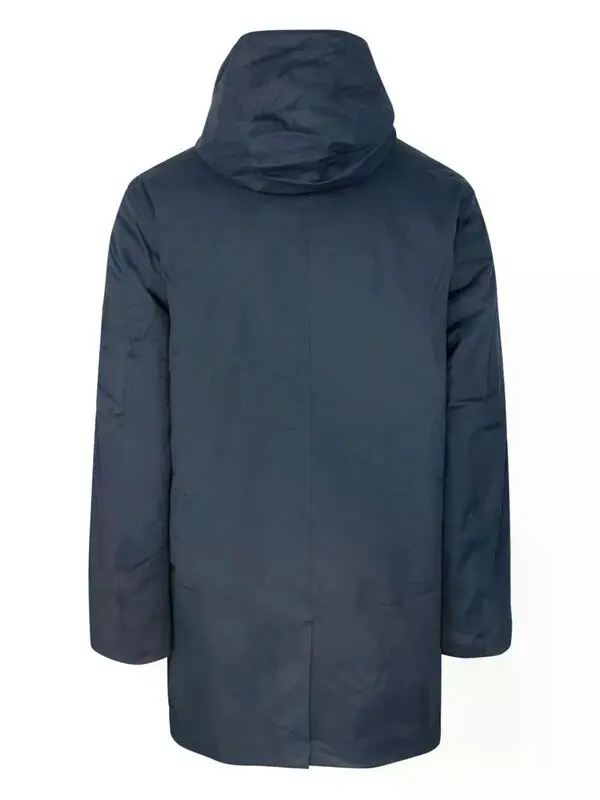 K-WAY Hooded Logo-patch Jacket
