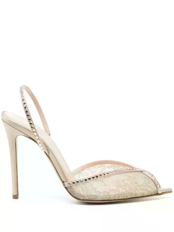 ANDREA WAZEN Katy 105mm Slingback Pumps