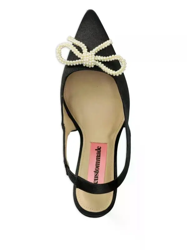CUSTOMMADE Ayanna Slingback Pumps - Black