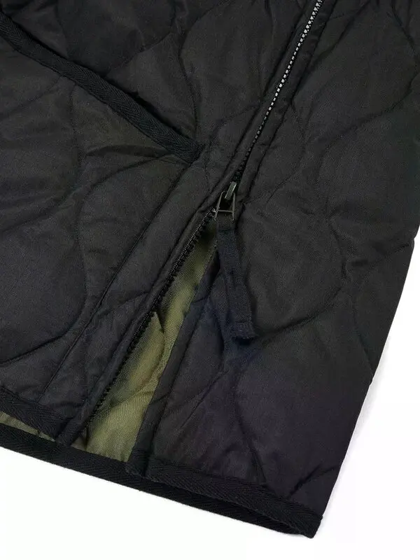 Taion Diamond Quilted V-neck Gilet