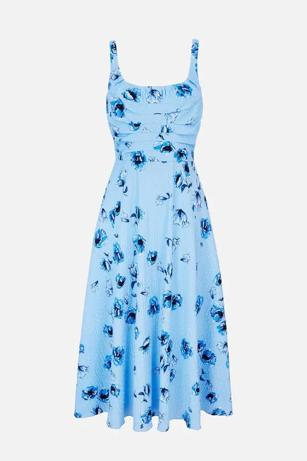 blue theme dress to impress Emilia Wickstead Blue Sequin Dress UK 8 main image 0