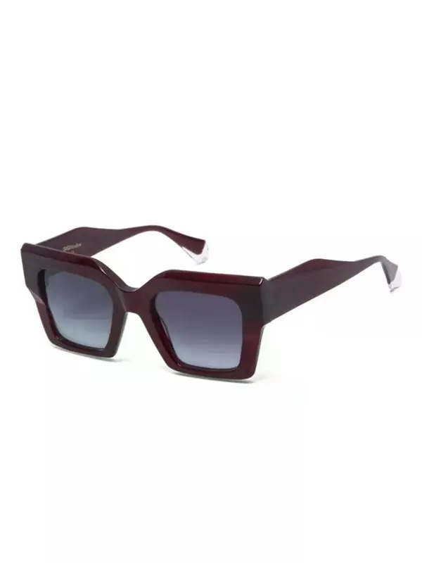 GIGI STUDIOS Geometric Sunglasses - Red
