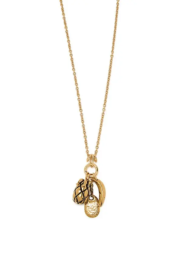 Chloé Fruits Drop Necklace - Gold