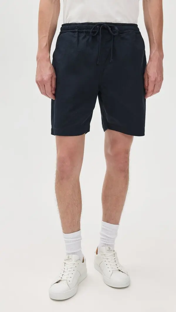 Universal Works Twill Beach Shorts - Navy
