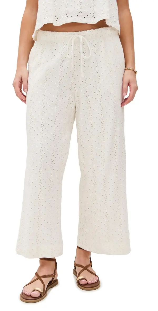 Z Supply Romi Eyelet Pants