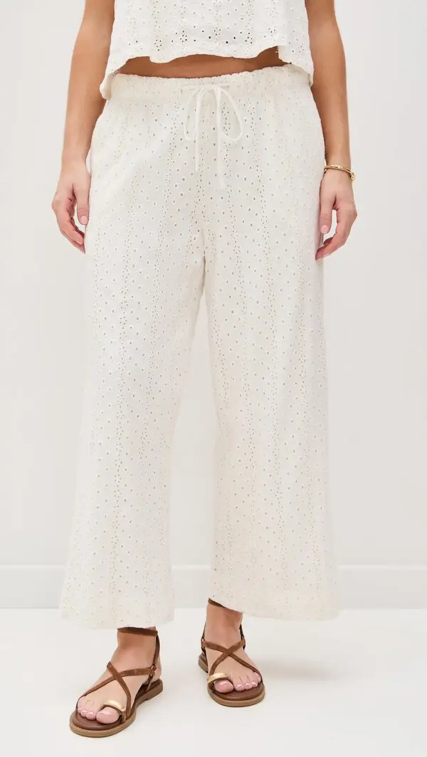 Z Supply Romi Eyelet Pants