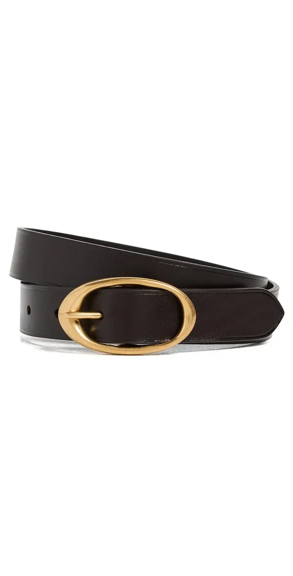 TWP Narrow Leather Belt - Dakota