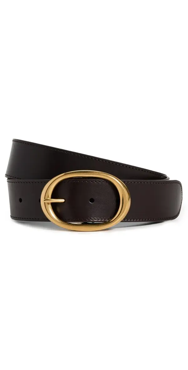 TWP Wide Leather Belt - Dakota