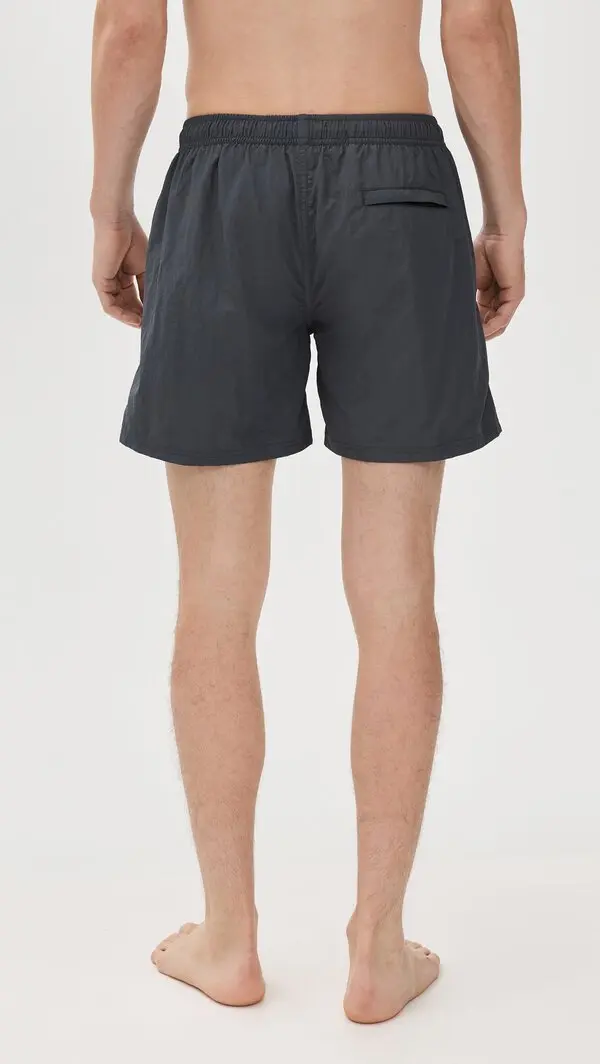 AUTO-REPLY Solid Sebastian Swim Trunks - Granite