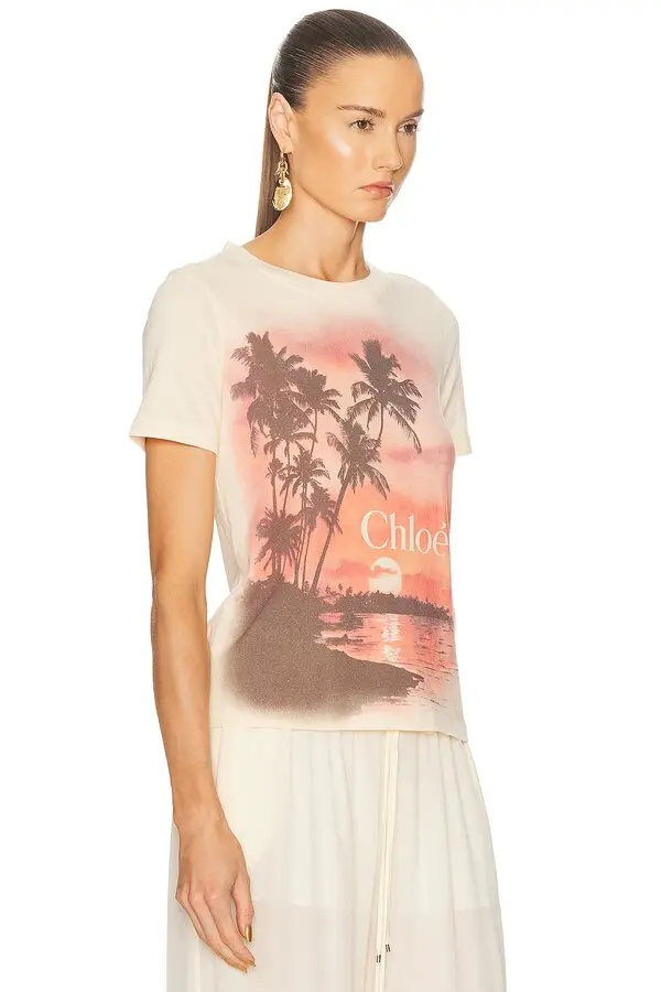 Chloé Sunset Cotton Tee