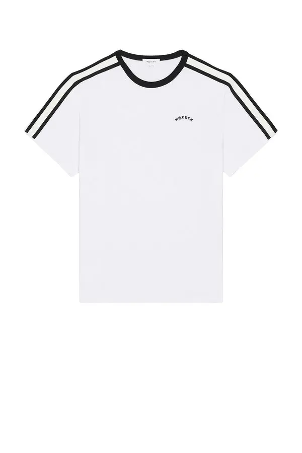 Alexander McQueen T-shirt In White - Optical White