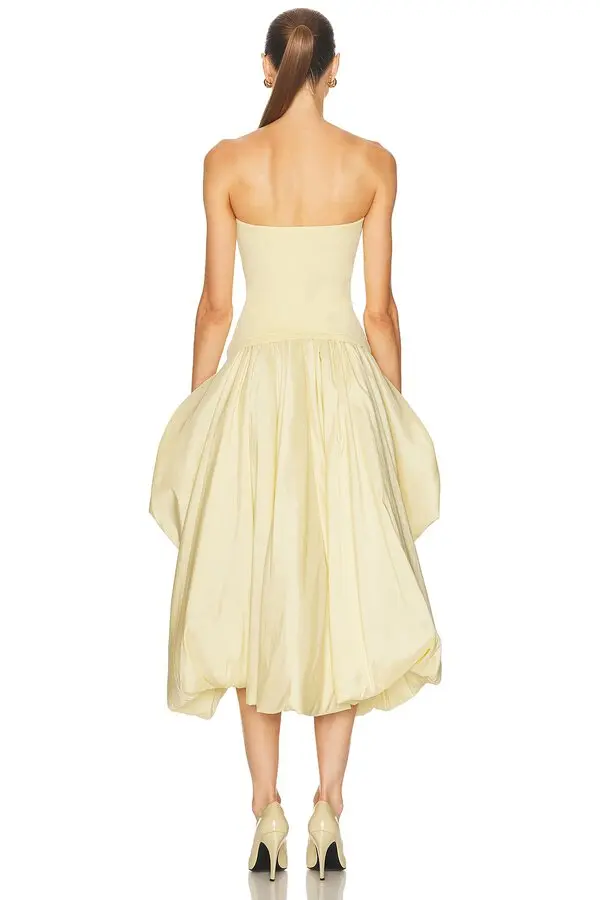 Simkhai Izzy Midi Dress - Sunglow