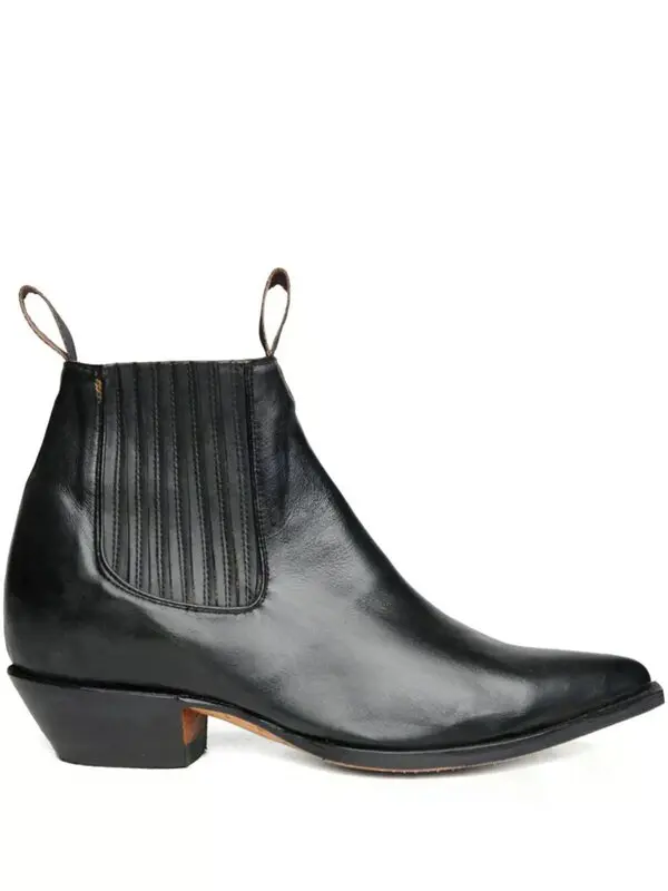 CHAMULA Botin Vaquero Pointed-toe Ankle Boots