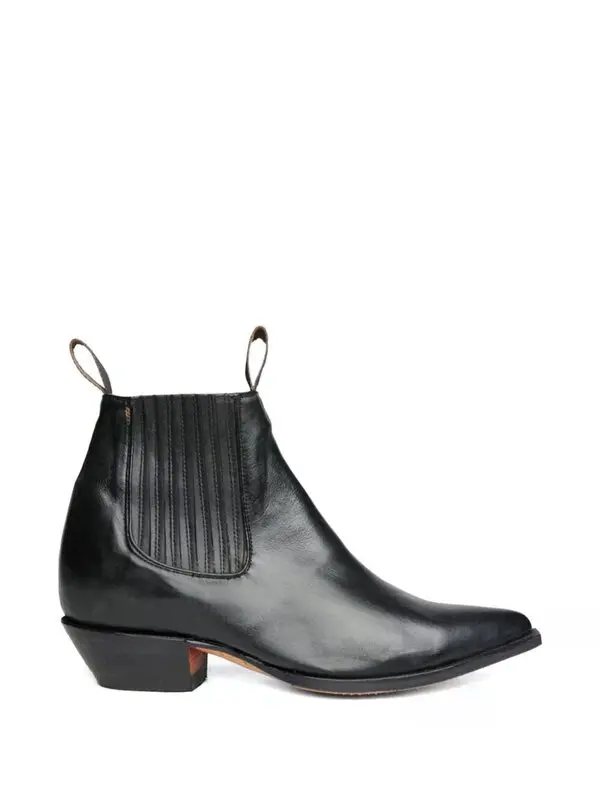 CHAMULA Botin Vaquero Pointed-toe Ankle Boots