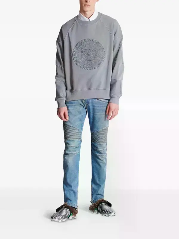 Balmain Embroidered Sweatshirt