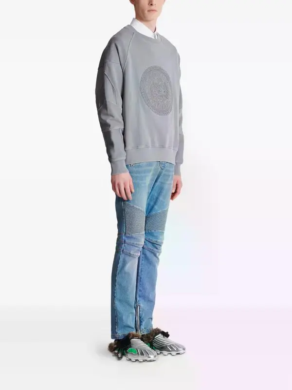 Balmain Embroidered Sweatshirt