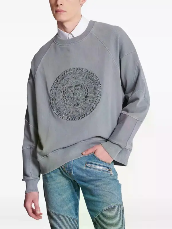 Balmain Embroidered Sweatshirt