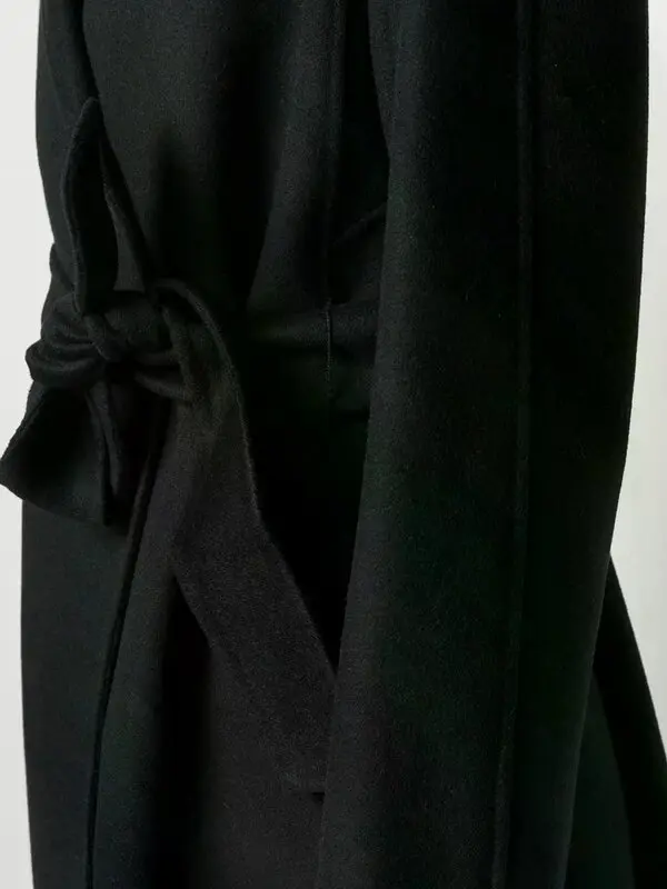 Max Mara Wool Duster Coat - Black