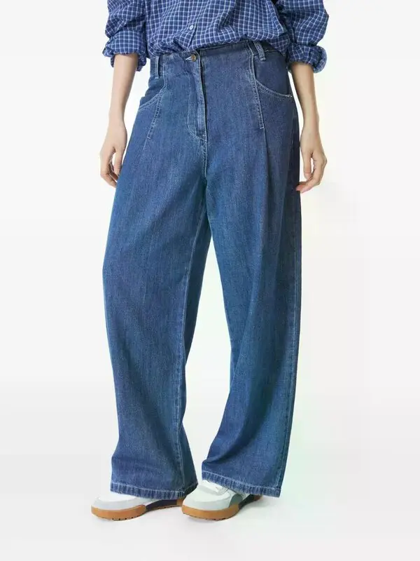 STUDIO TOMBOY Wide-leg Denim Trousers