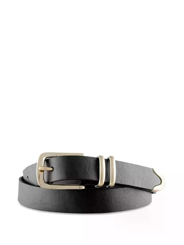 MOLEBO Leather Belt - Black
