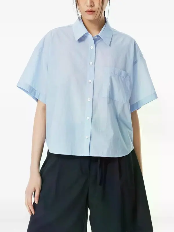 STUDIO TOMBOY Elasticated-back Shirt