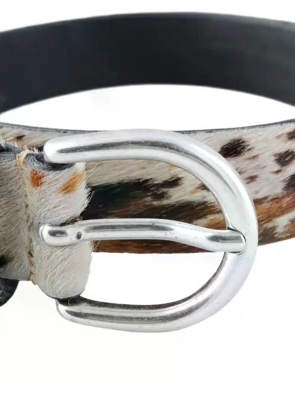 MOLEBO Cow-print Belt