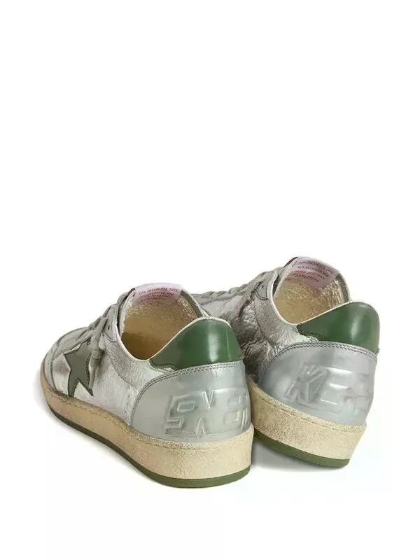 GOLDEN GOOSE Ball Star Sneakers - Silver
